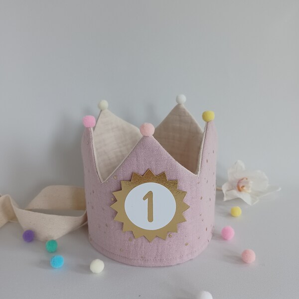 Geburtstagskrone stoff - Etsy.de