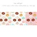 Watercolor Donut Seamless Pattern. Sprinkle Donut Paper. - Etsy