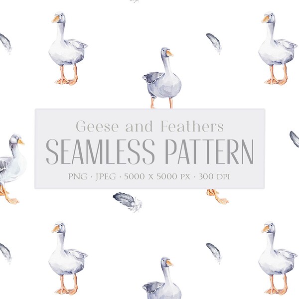 Geese Wallpaper - Etsy
