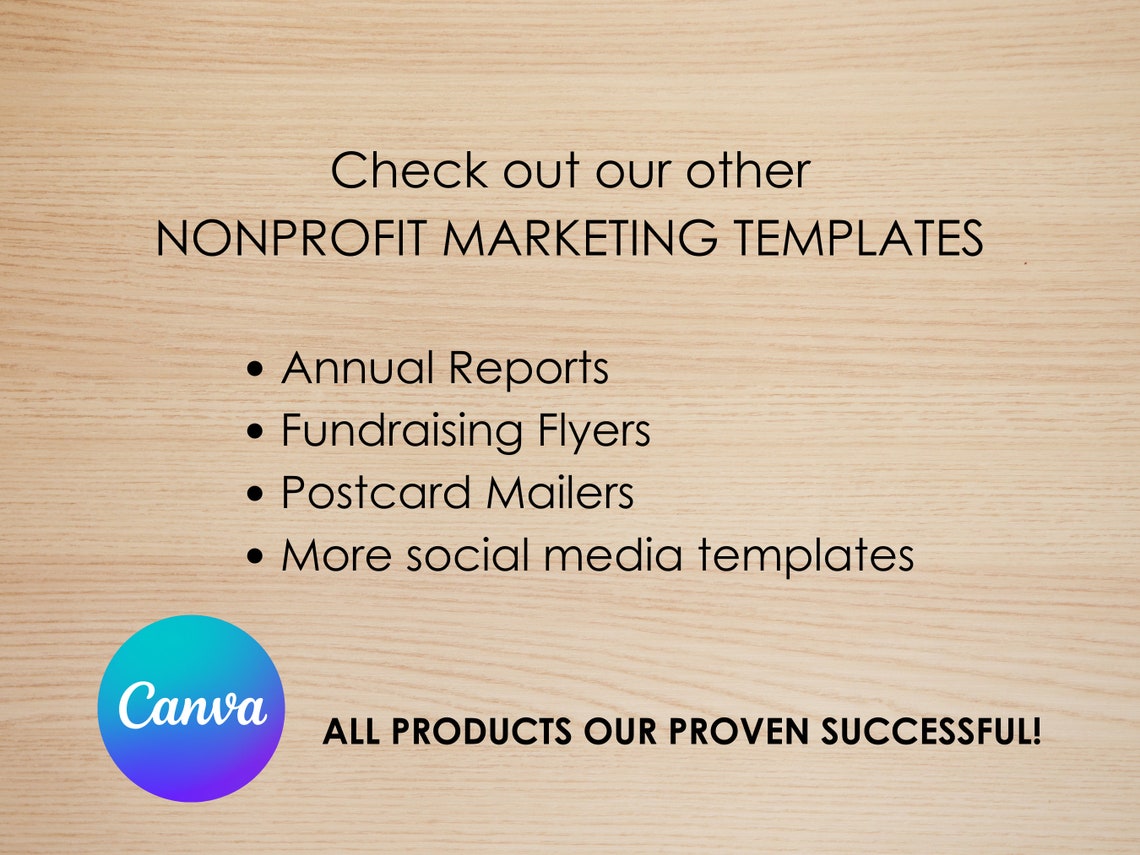 Nonprofit Fundraising Slide Deck Canva TEMPLATE 10-page - Etsy