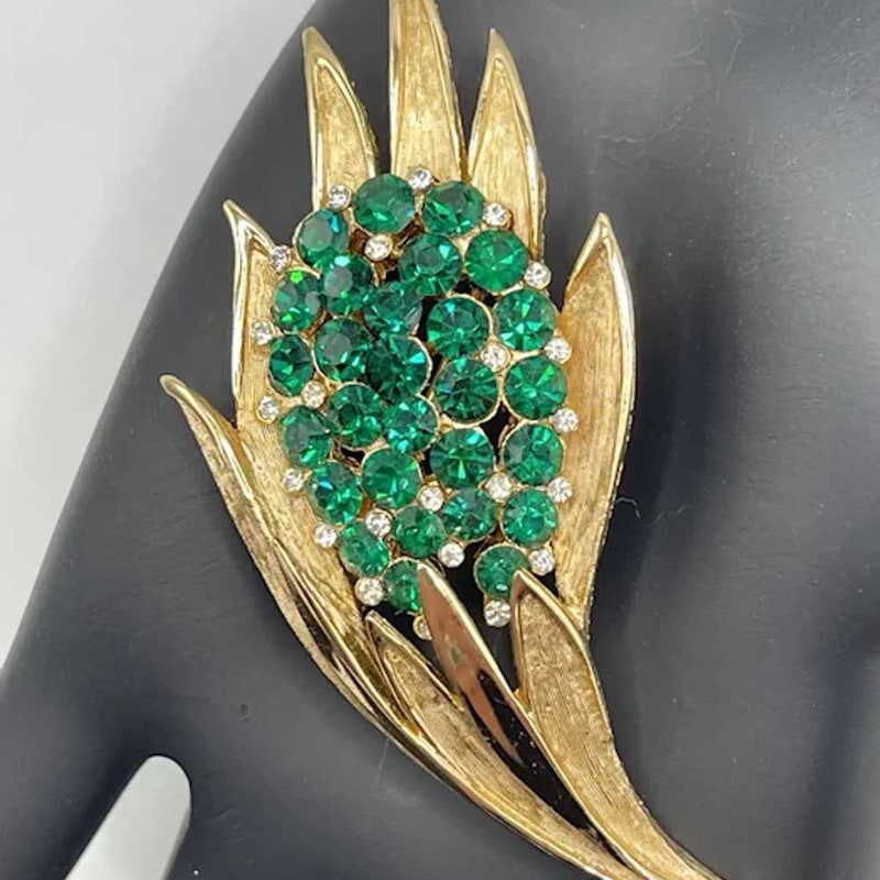 Trifari Brooch - Etsy