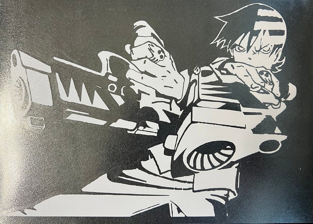 Soul Eater Vinyl Decal / Sticker (1) 8x5.5 _ (2) 6 X 5.7 - Etsy