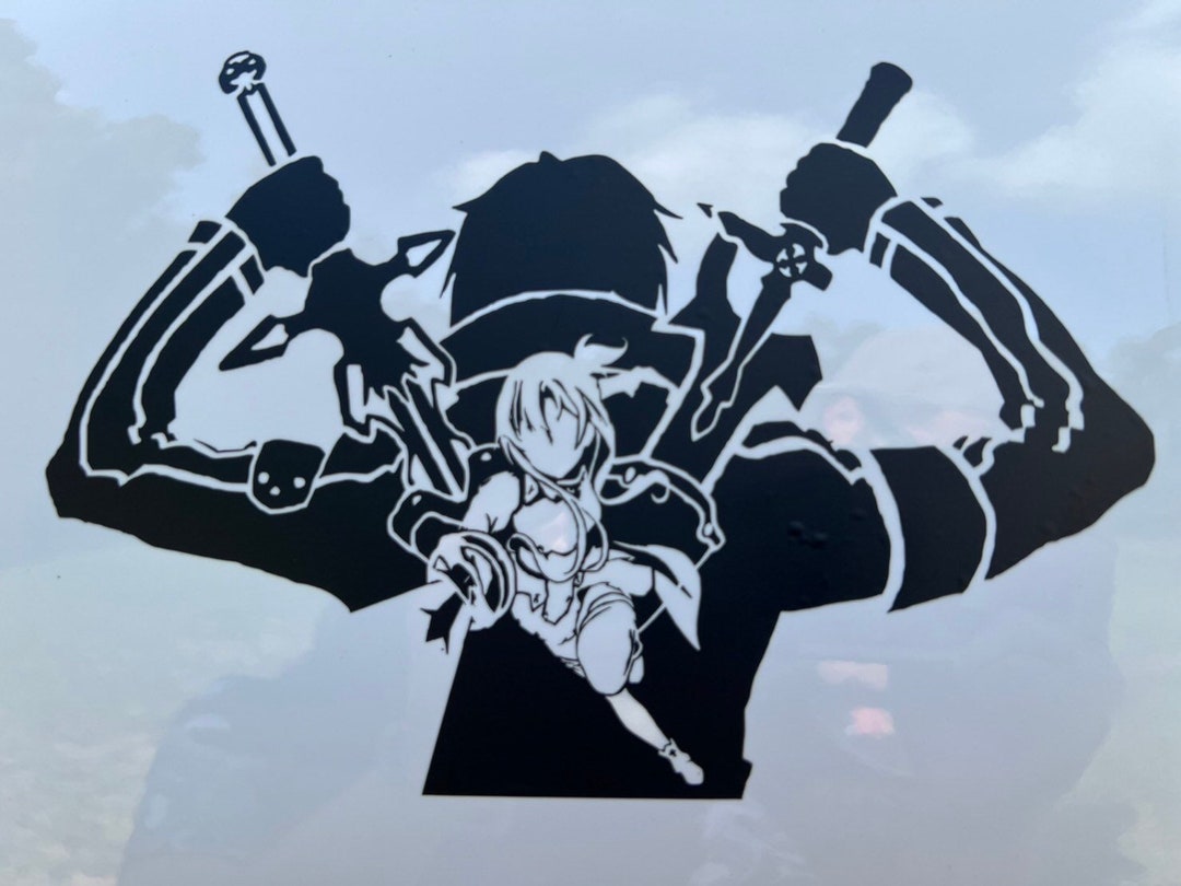 SAO 2 + 3 Vinyl Decal / Sticker - Etsy