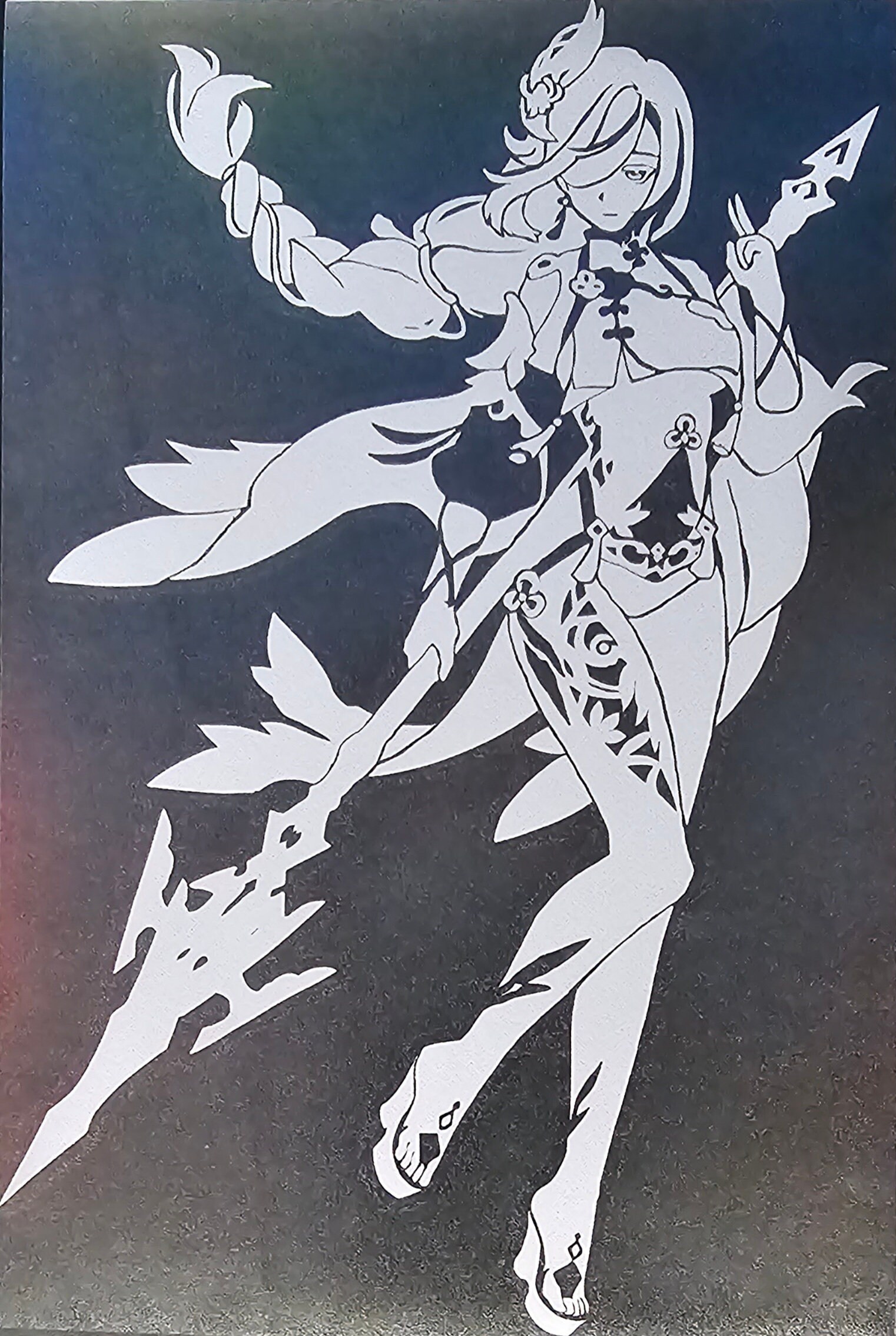 Genshin Vinyl Decal / Sticker 6x9 - Etsy
