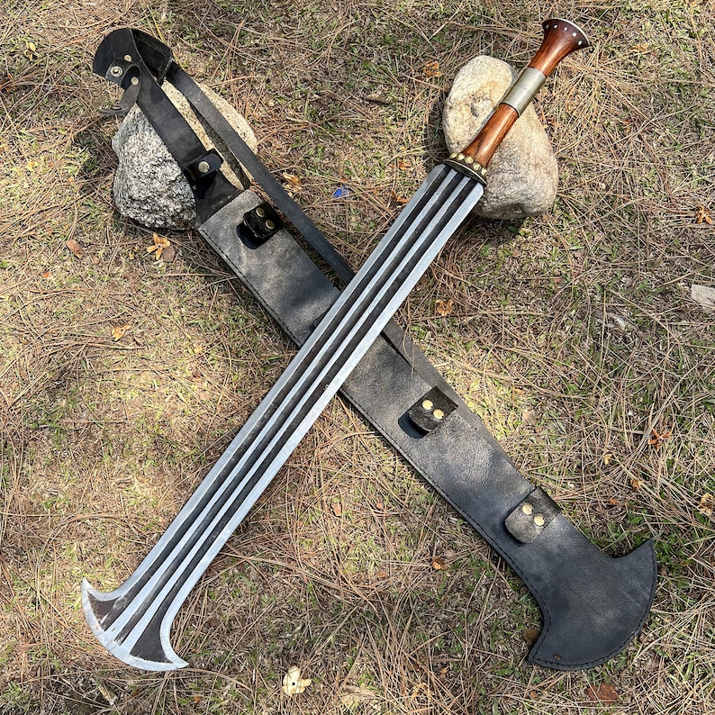 30-inch Konda Ikakalaka Sword With Sheath Ancient African - Etsy