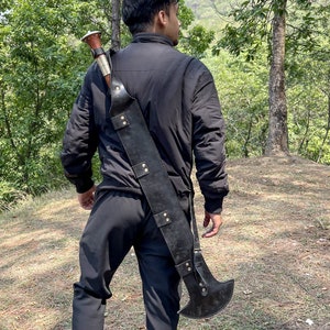 Handmade Konda Ikakalaka Sword Functional & Sharpened 5160 Carbon Steel ...