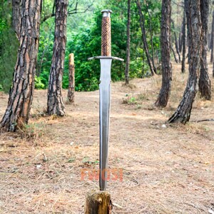 Aesthetic Medieval Viking Sword With Scabbard, 24-inch 5160 Steel ...