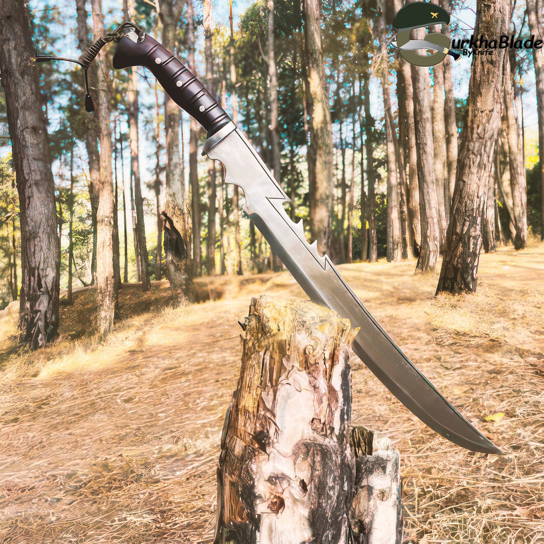 Masterpiece of Viking Artistry: Handcrafted Sword With Teeth 19 Inch ...