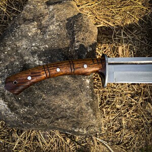 Handmade Primitive Machette With Sheath, 22 Inch Full Tang Hunting ...
