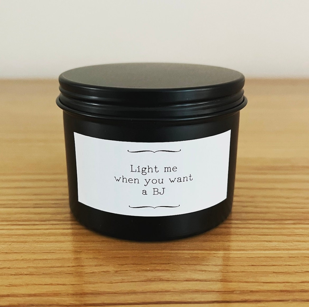Light Me When You Want A BJ Candle, No Wick Candle Gag Gift, Soy Candle ...