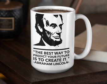 Abraham Lincoln Mug - Etsy