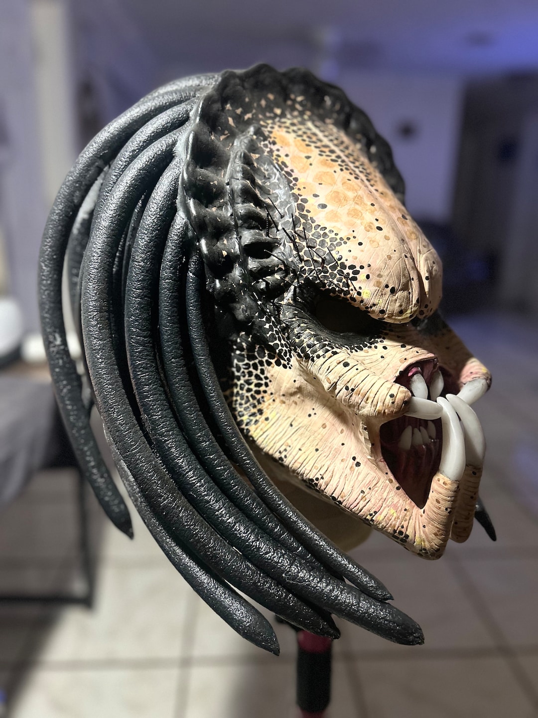 Handmade Adult Predator Yautja Head Cosplay Mask - Etsy