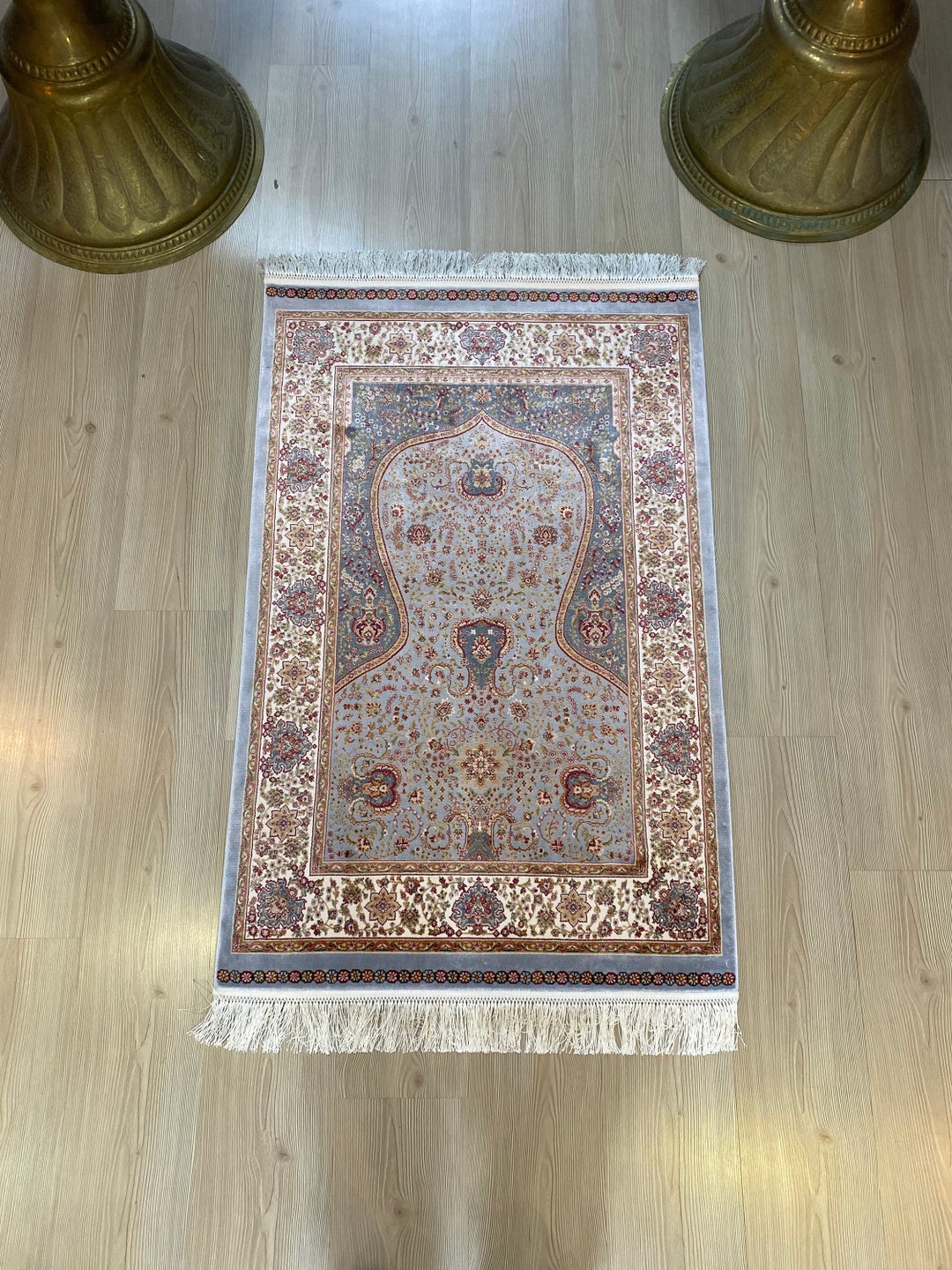 Prayer Rug, Prayer Mat, Sajjada Rug, Lux Prayer Mat, A Unique Islamic ...