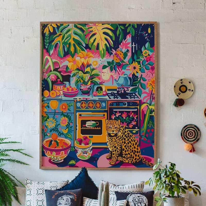 Leopard Kitchen - Etsy