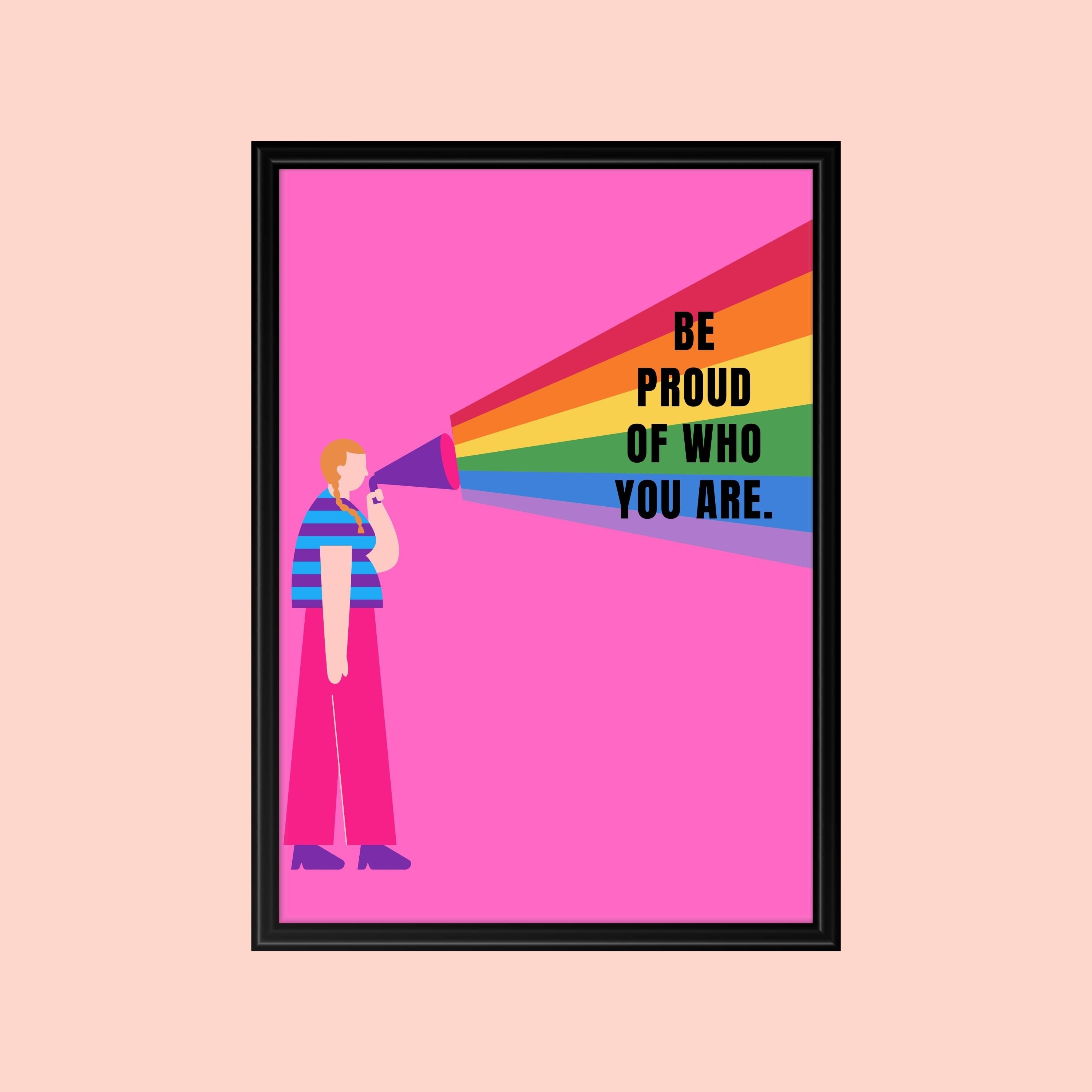 Pridemonth Printable Poster Set of 4 - Etsy