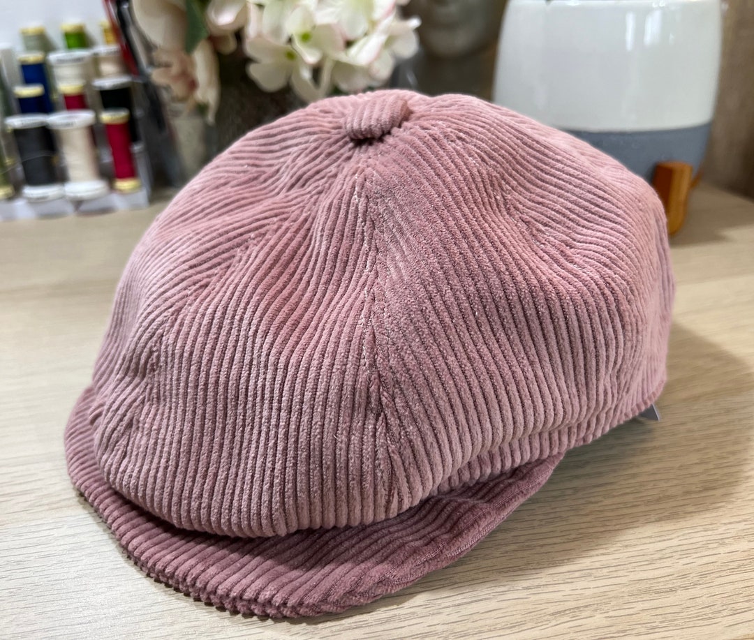Peaky Blinders Style Corduroy Hat, Baker Boy Hat, Corduroy Lined Hat, News Boy Hat - Etsy