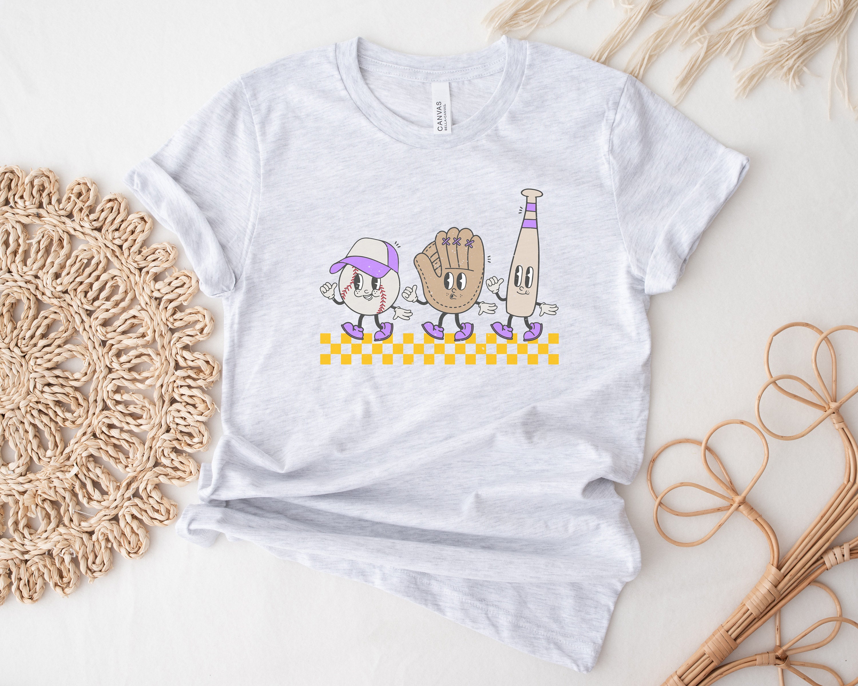 Retro Baseball Shirt Game Day Baseball Graphic Tee Retro - Etsy