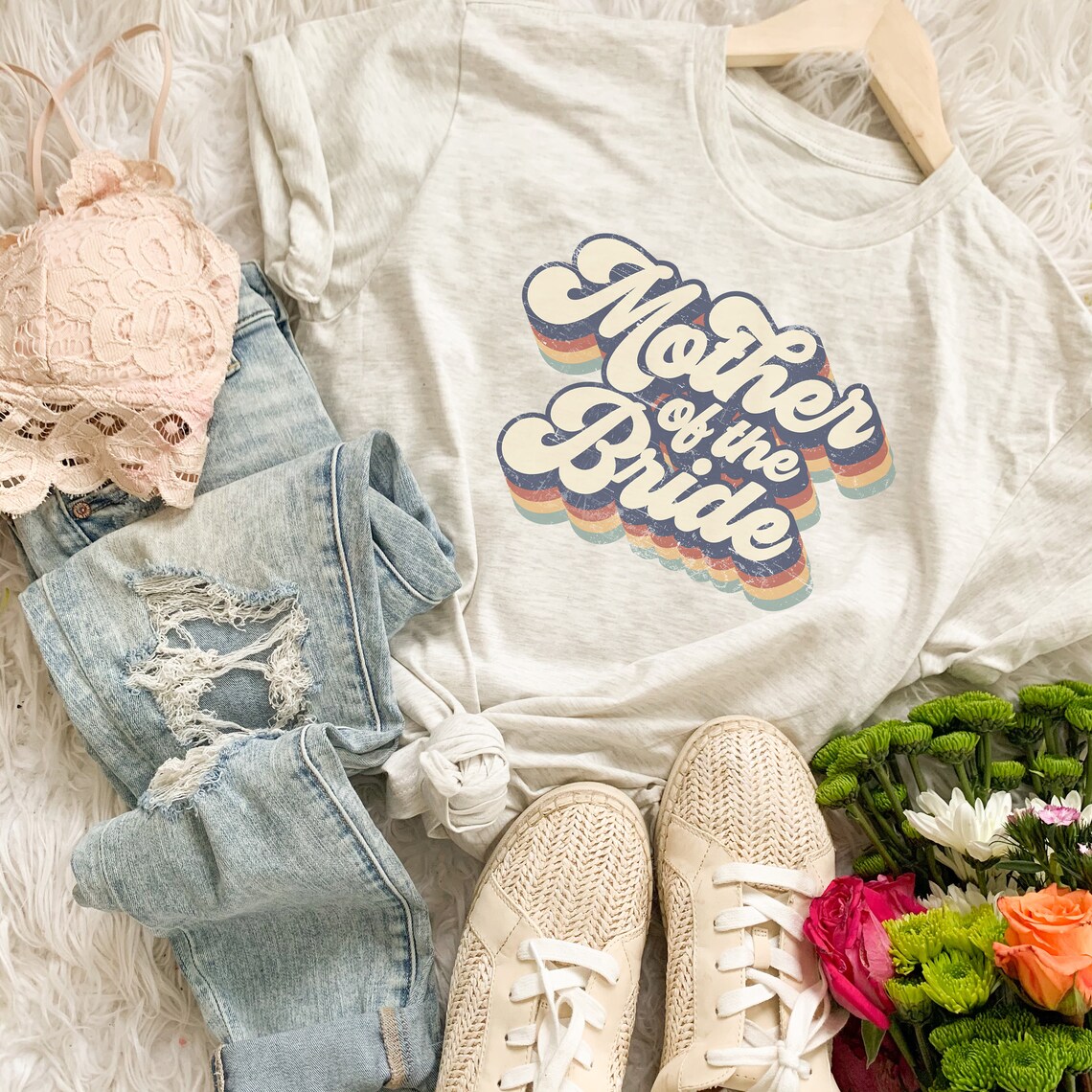 Retro Mother of the Bride Shirt, Mother of the Bride T-shirt, Bridal ...