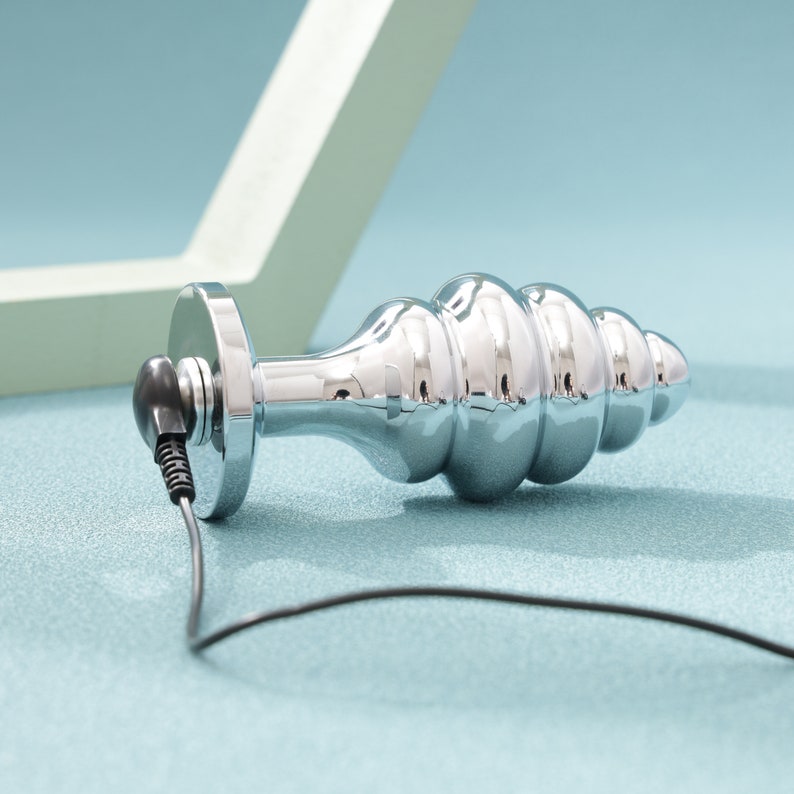 E Stim Anal Butt Plug, Electro Stimulation Electro Sex Cock Ring, Electric Shock Penis Cock Ring ...