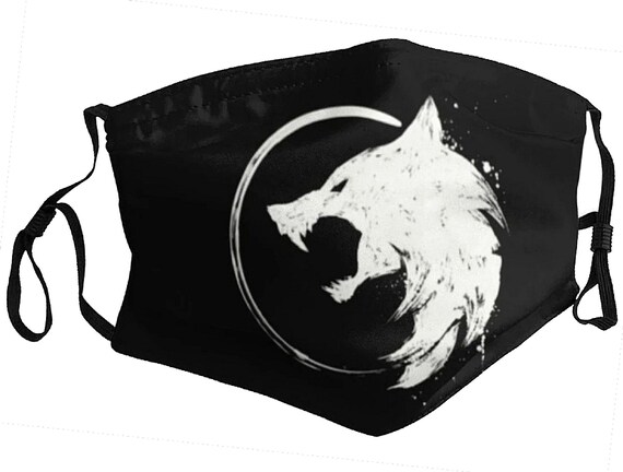 Wolf Face Mask Viking Fenrir Werewolf Adult Adjustable Nose | Etsy