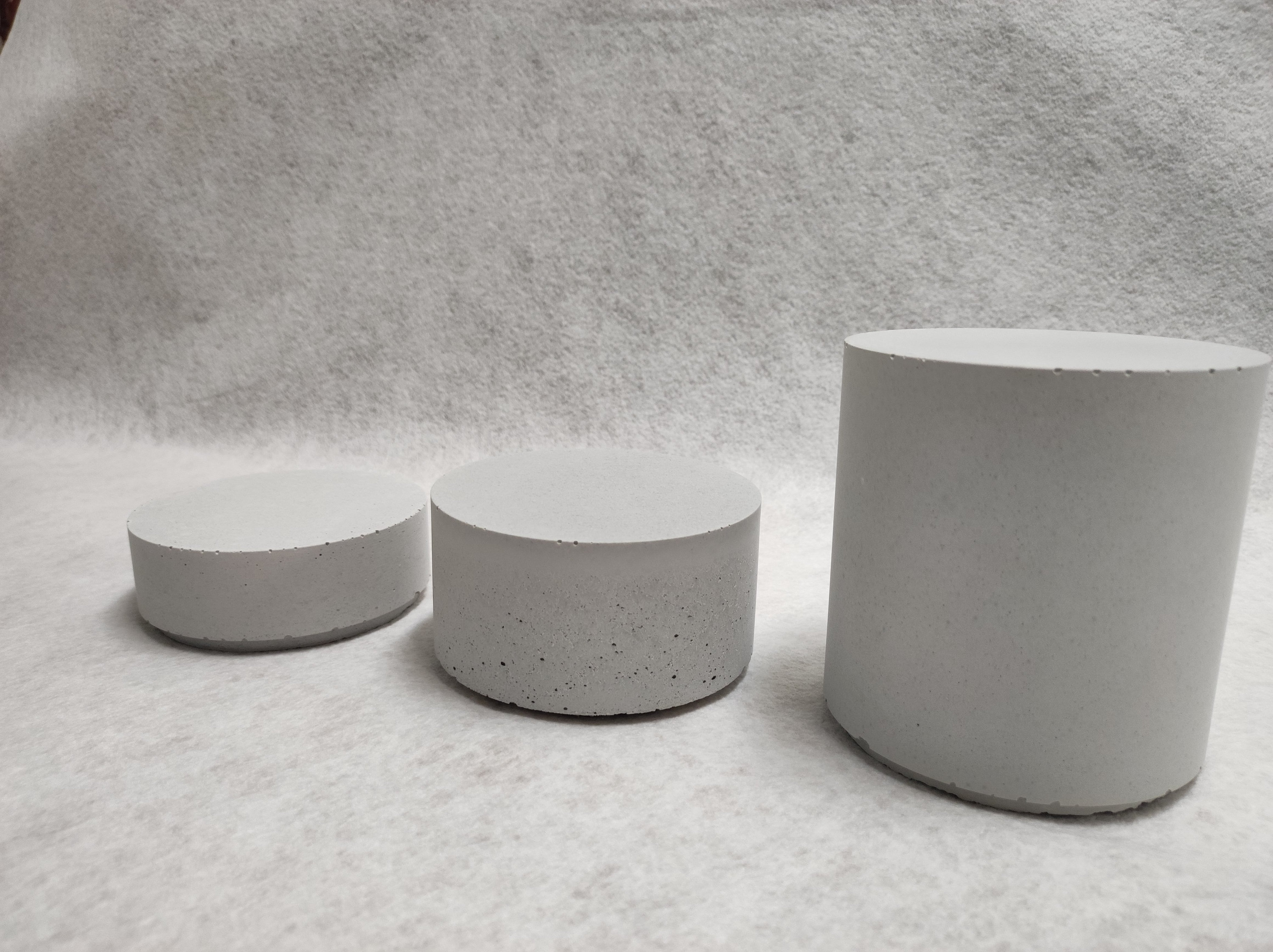 Concrete Cylindrical Display Stands - Etsy