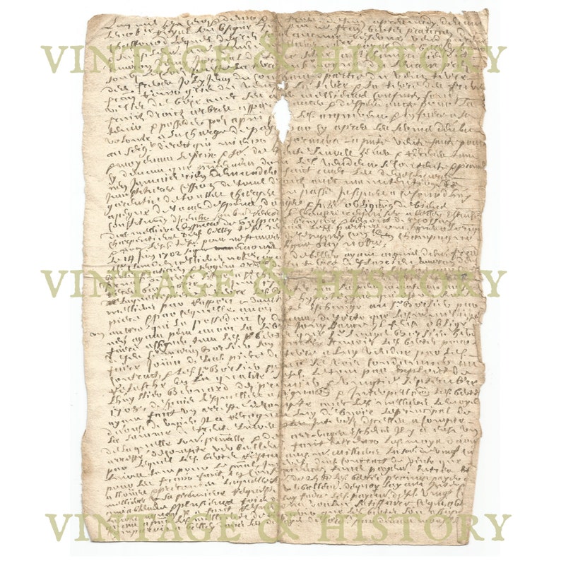 1700s, 11 Page Bundle {1}, French Papers, Handwritten, Calligraphy ...