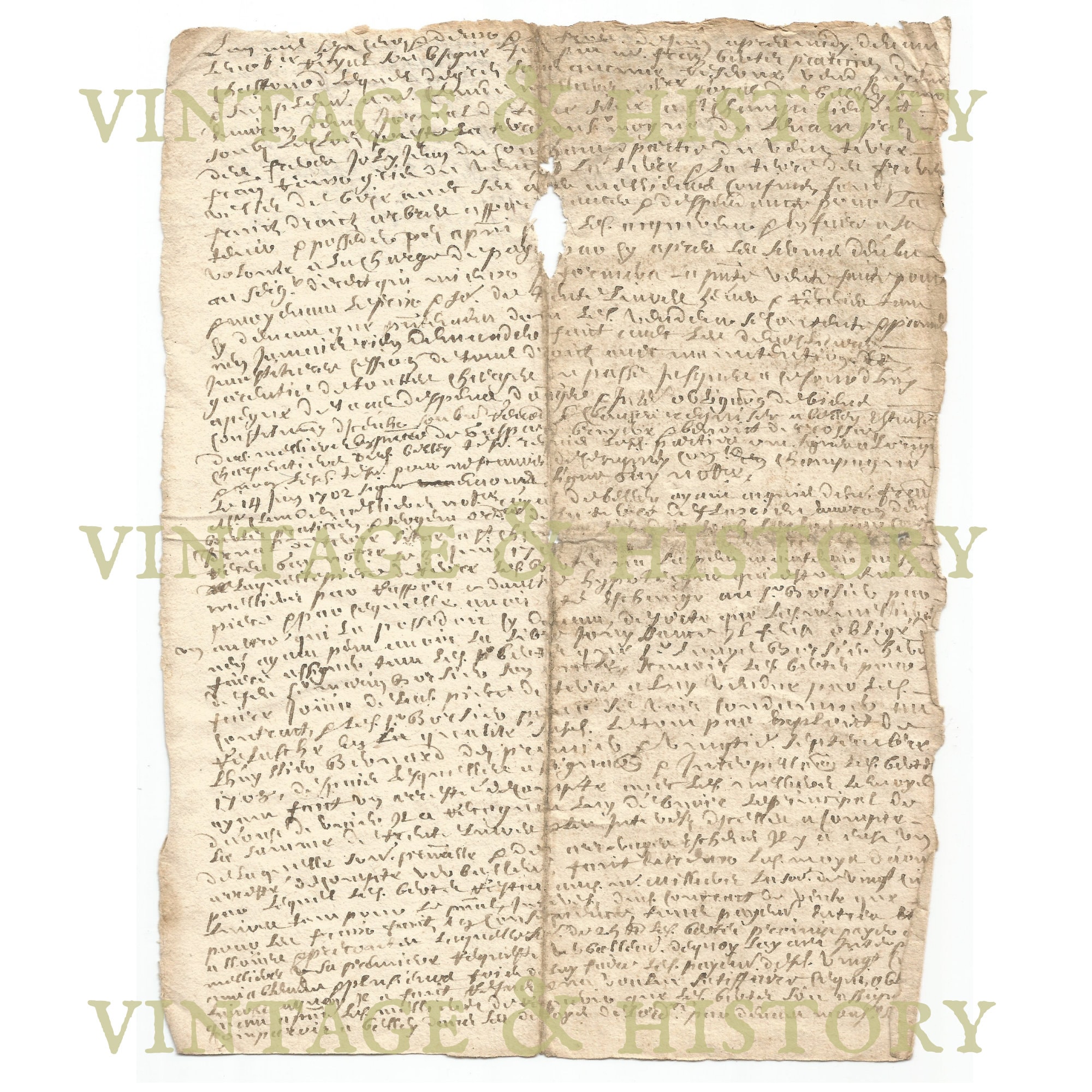 1700s, 11 Page Bundle {1}, French Papers, Handwritten, Calligraphy ...