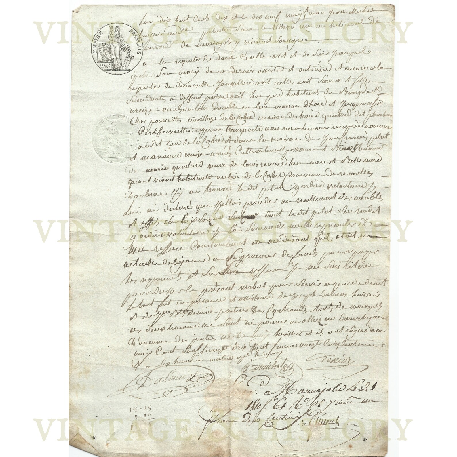 16 Page Bundle {5}, 1800s French Paper, Handwritten, Calligraphy ...