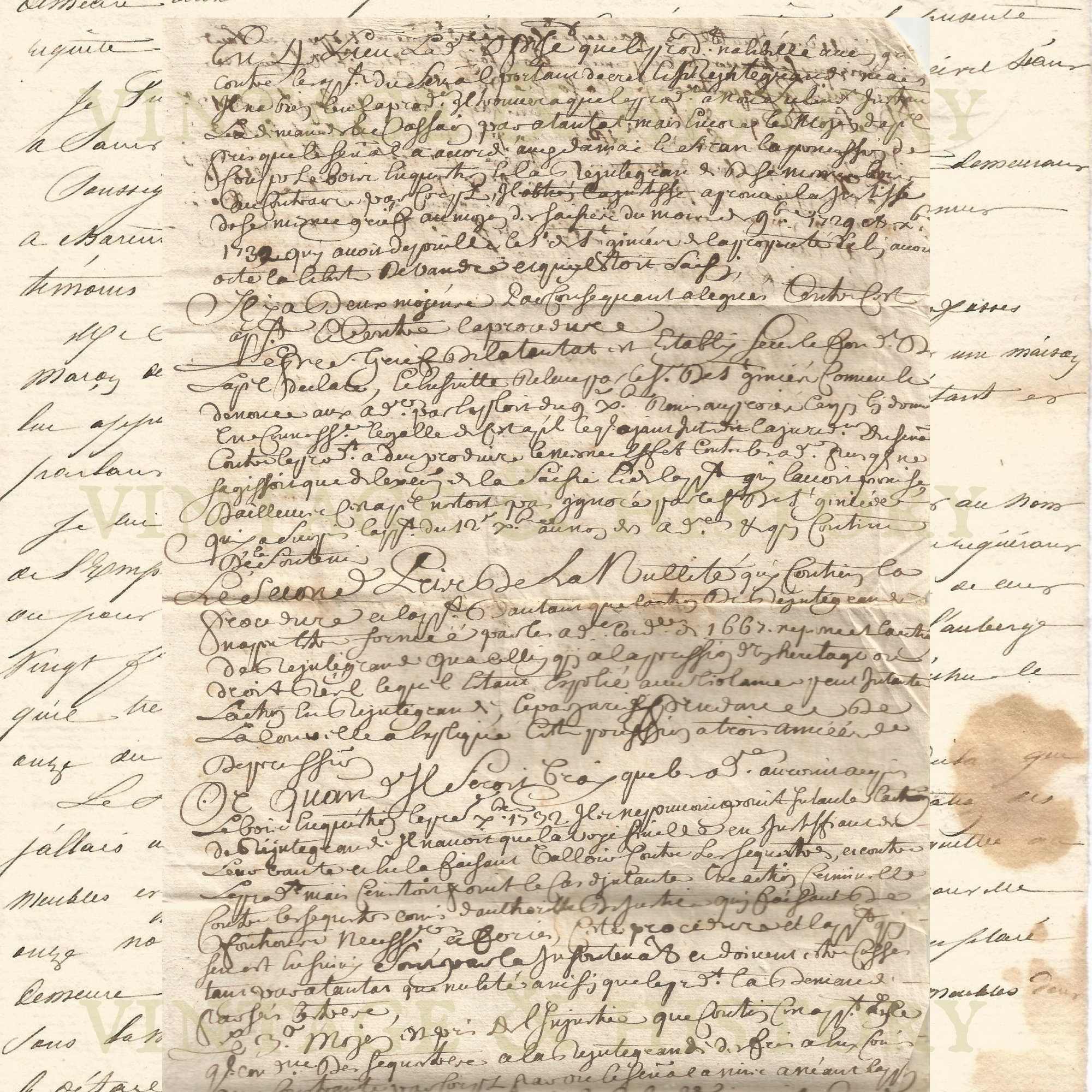 64 Page Bundle 8 Old French Papers Handwritten - Etsy