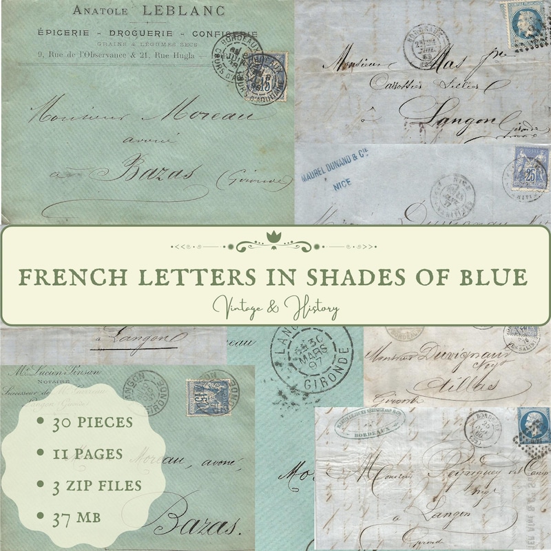 French Letters - Etsy