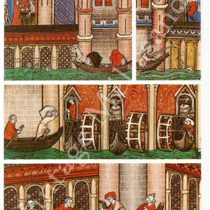 Medieval Images, Printable, Digital, Download, Ephemera, Collage ...