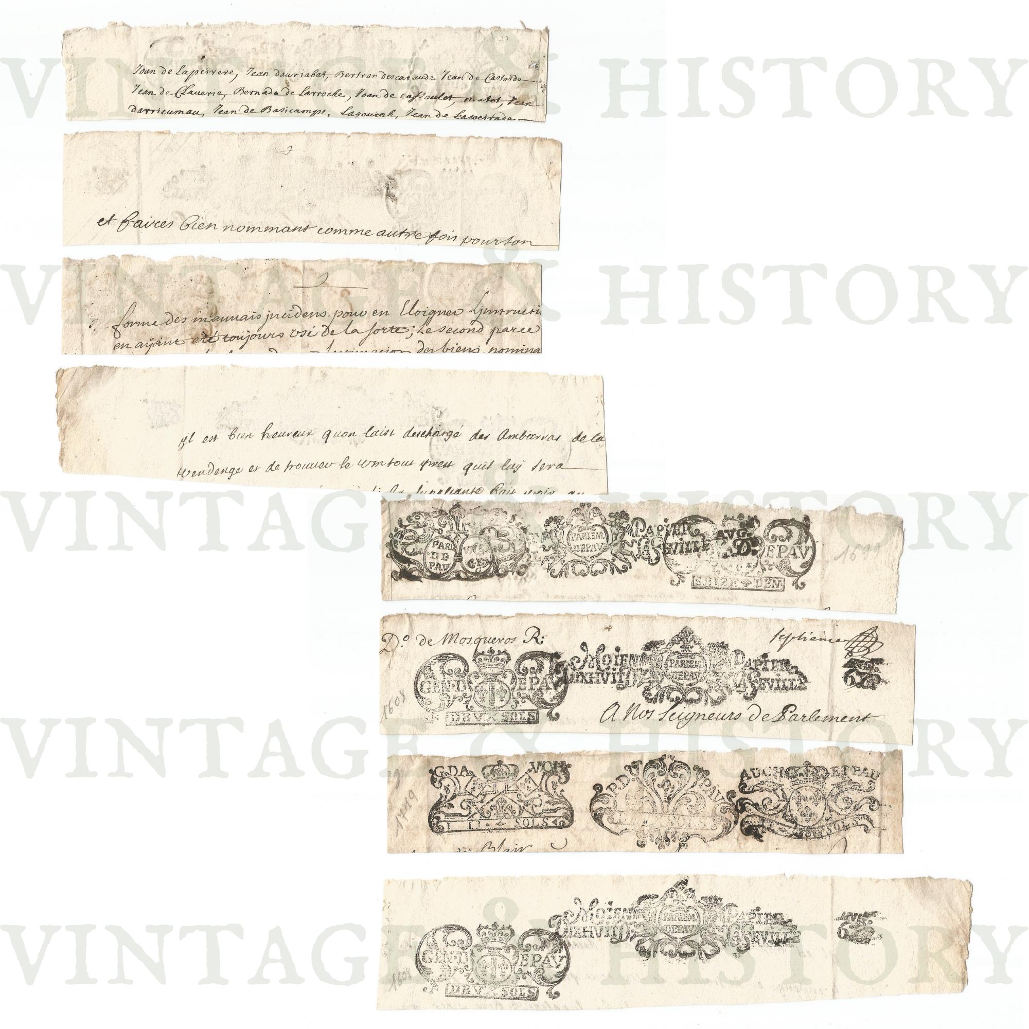 Antique French Cachets and Fragments {8} Généralités, Stamps, Printable ...