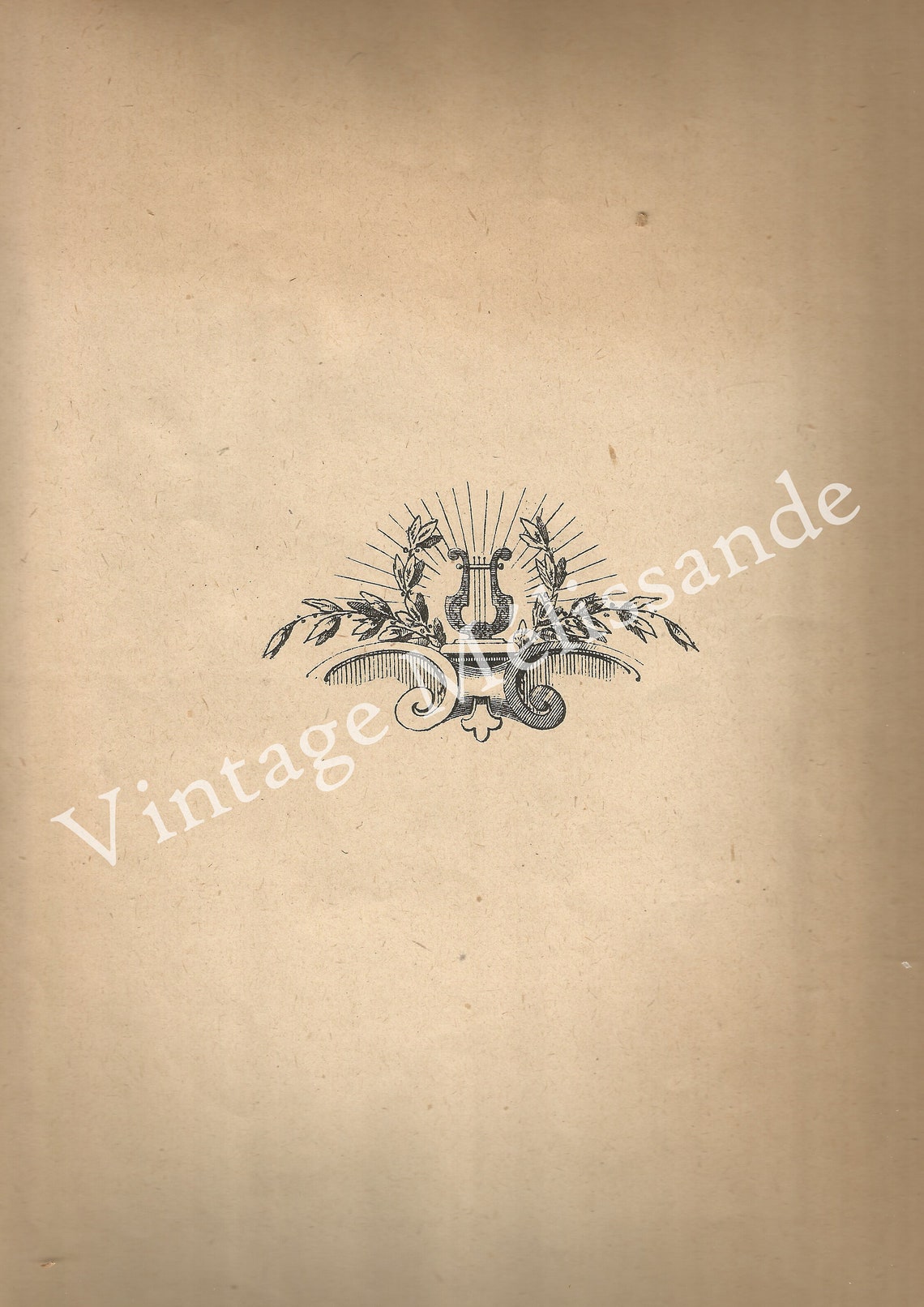 Printable French Music Sheets, Partitions, Digital, Download, Ephemera ...