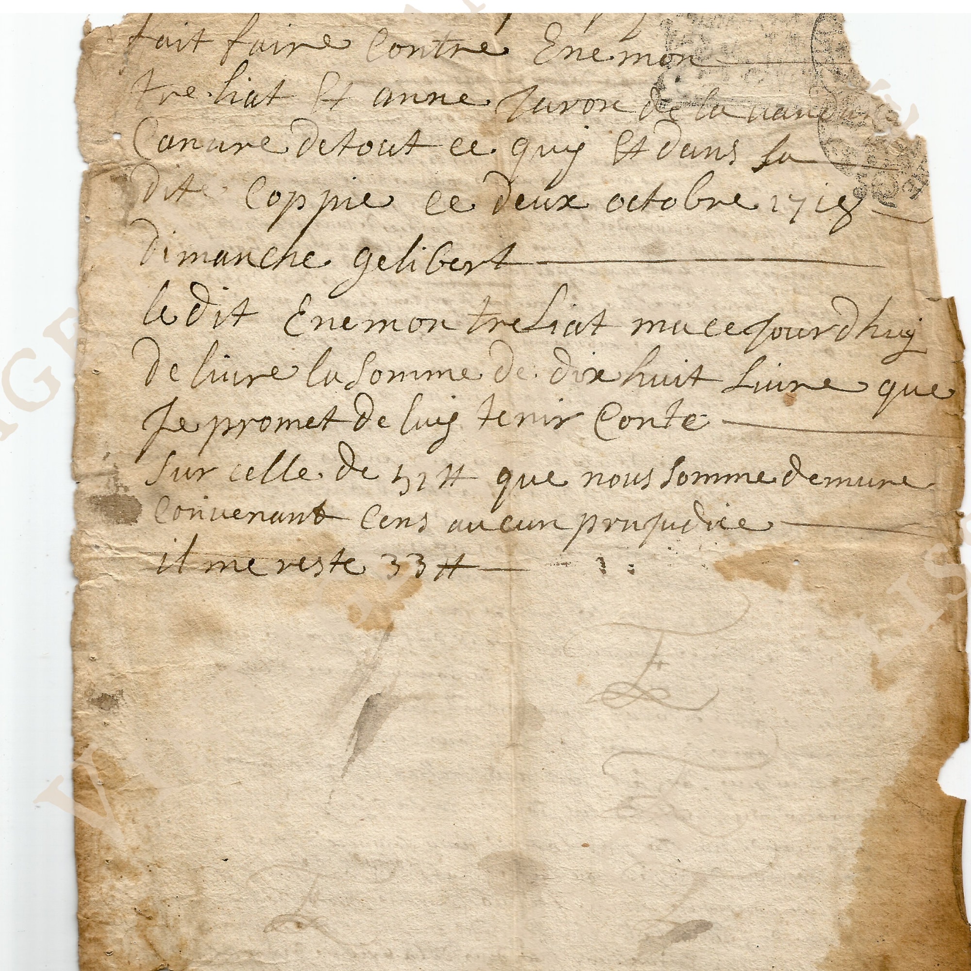 20 Assorted French Papers, Printable, Digital Download, Handwriting ...