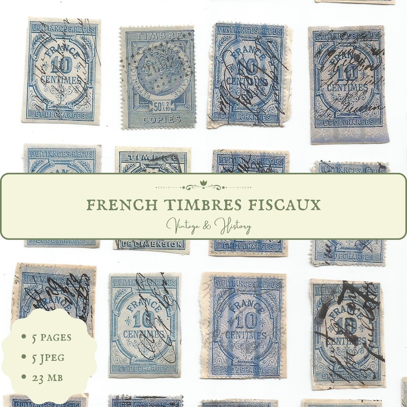 Antique Document Stamps - Etsy