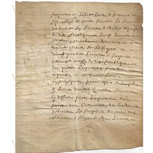 1600s Collection (2), Antique French Papers, Printable, Ephemera ...