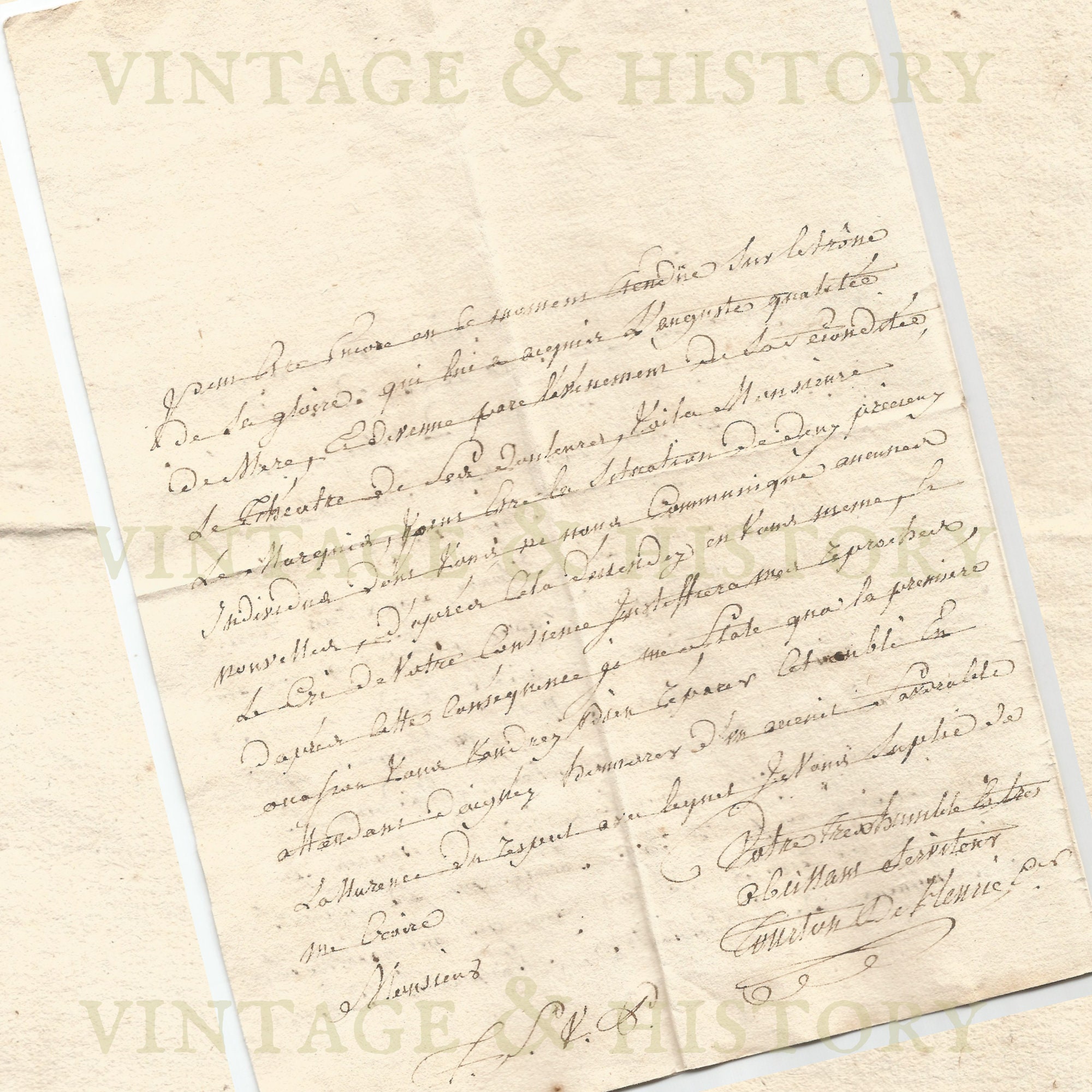 1779 Letters, Handwritten, Calligraphy, Printable, Vintage, Ephemera ...