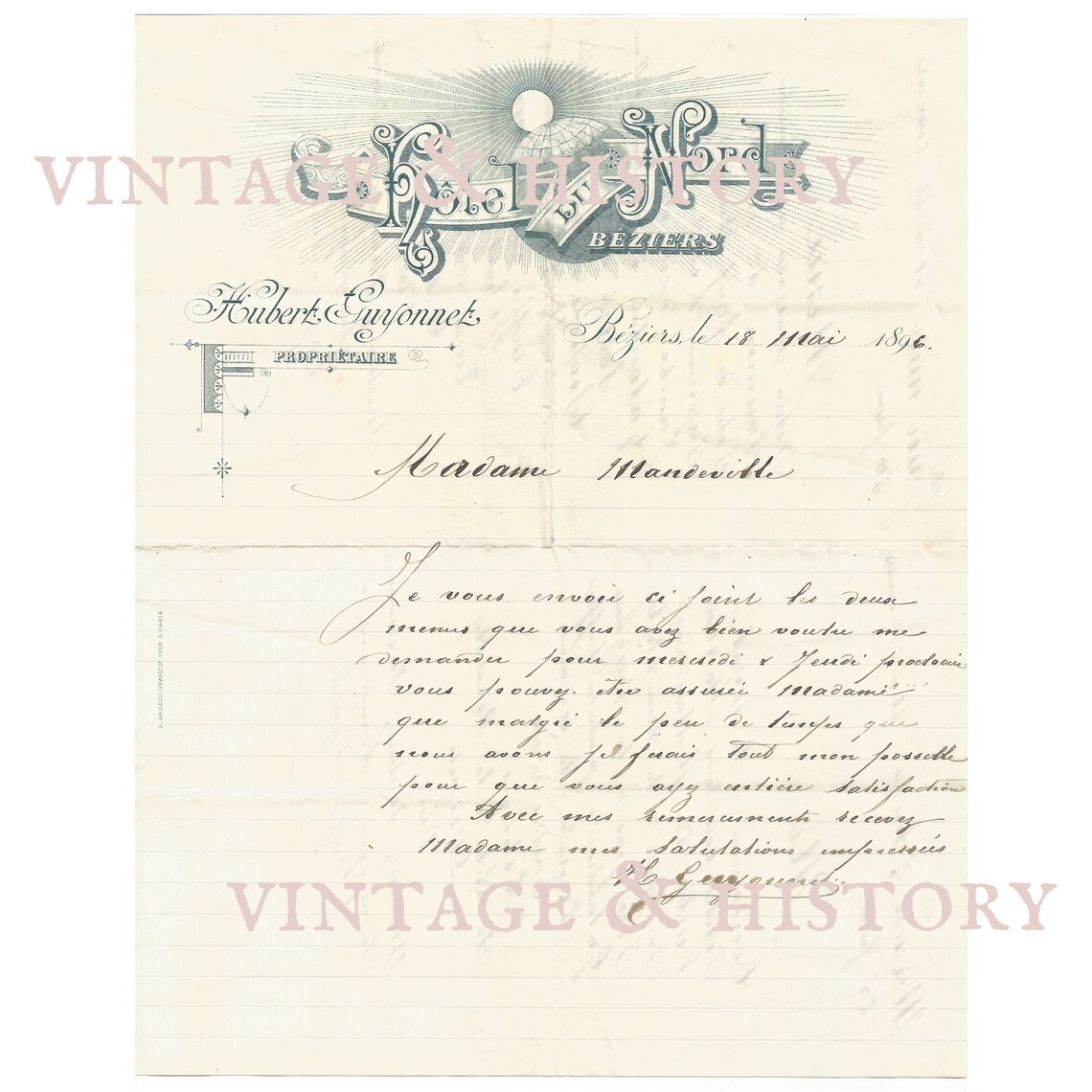 Assorted French Vintage Ephemera {bundle 3}, 31 Pieces, Printable ...