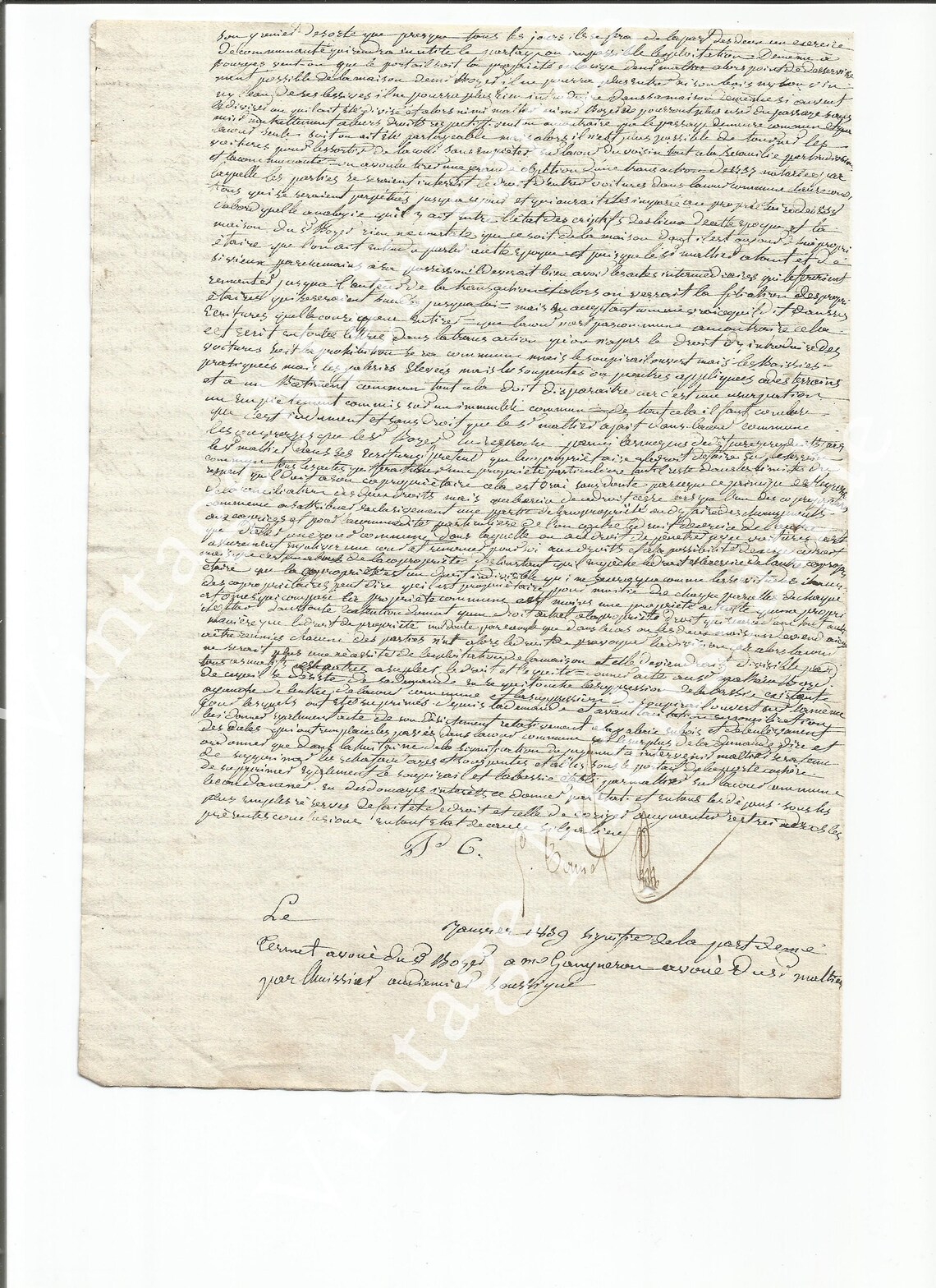 1839 French Paper, Printable, Vintage, Ephemera, Digital, Journals - Etsy