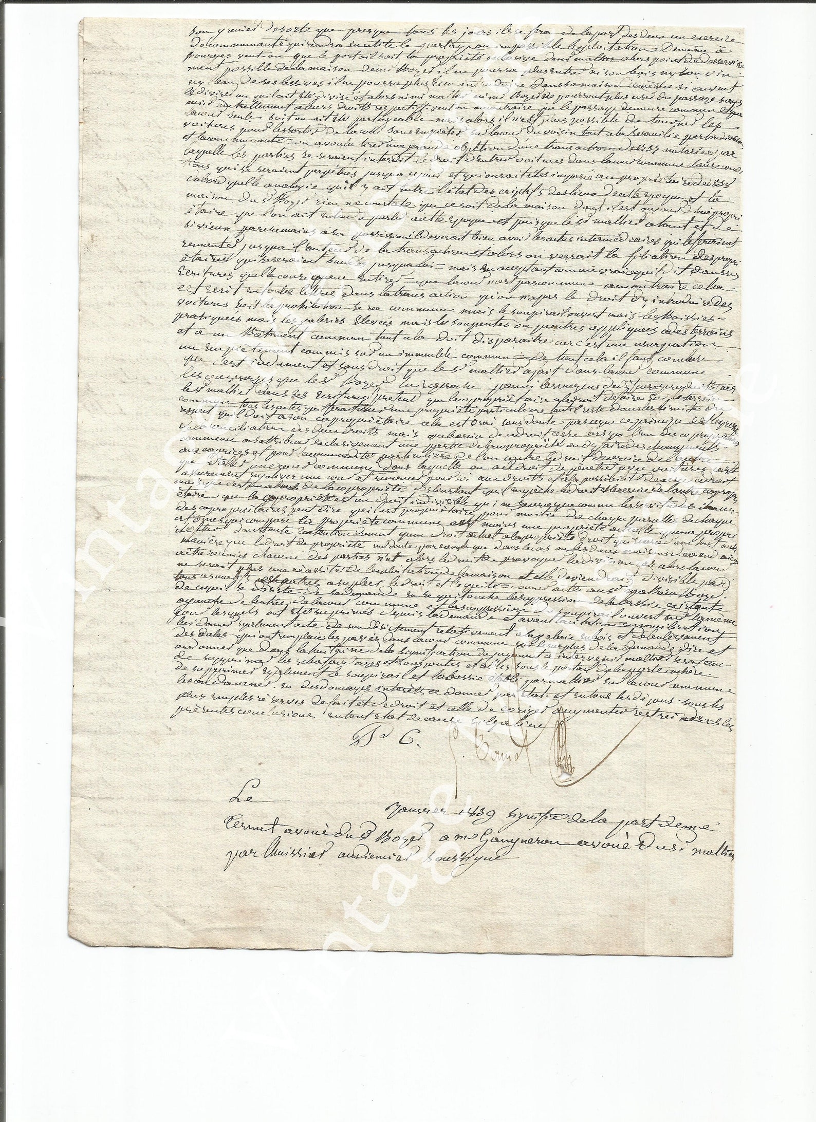 1839 French Paper, Printable, Vintage, Ephemera, Digital, Journals - Etsy