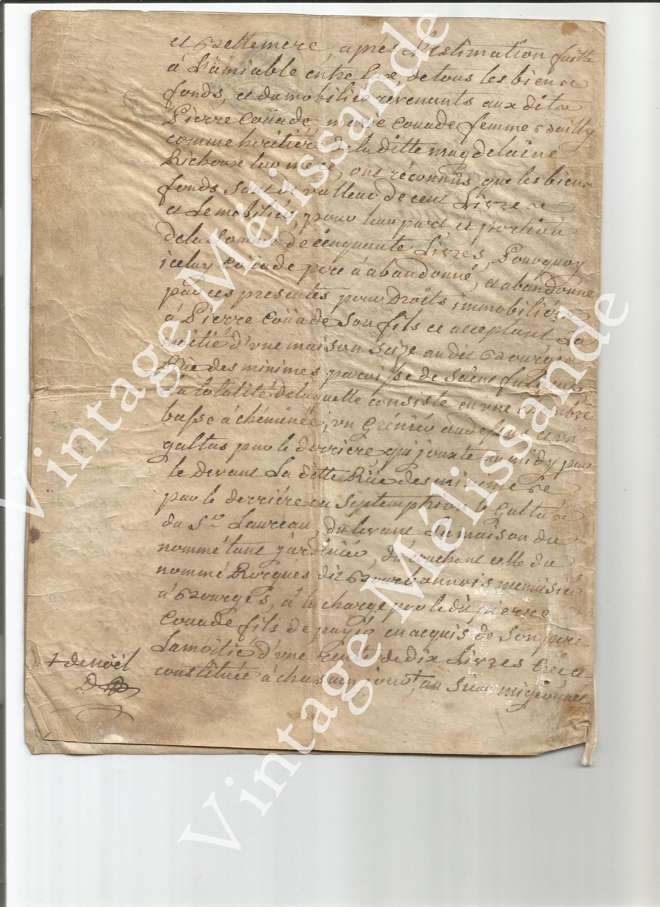 1779 French Paper, Printable, Vintage, Ephemera, Digital, Journals - Etsy