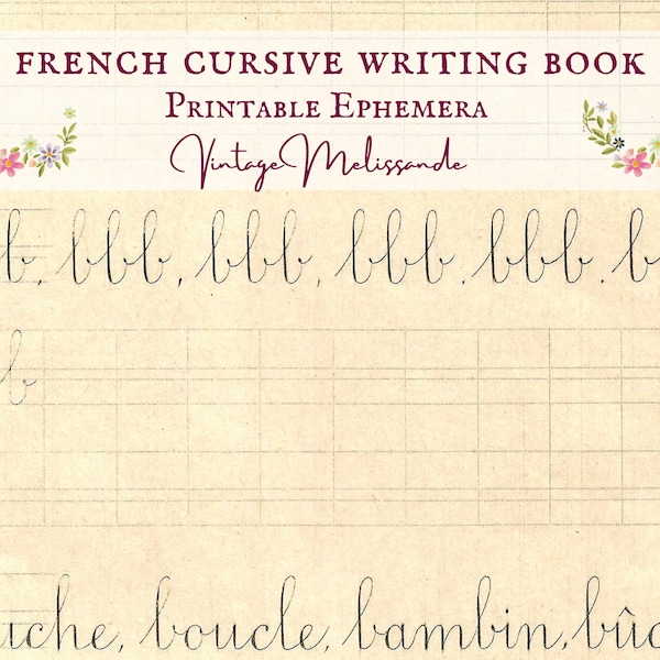 Old Cursive Writing - Etsy