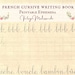 1826 Old French Paper Printable Vintage Ephemera - Etsy