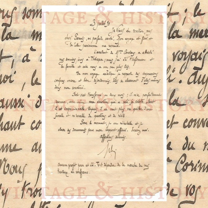 Letters Written by a Young French Woman on a Sea Voyage in Italy in ...
