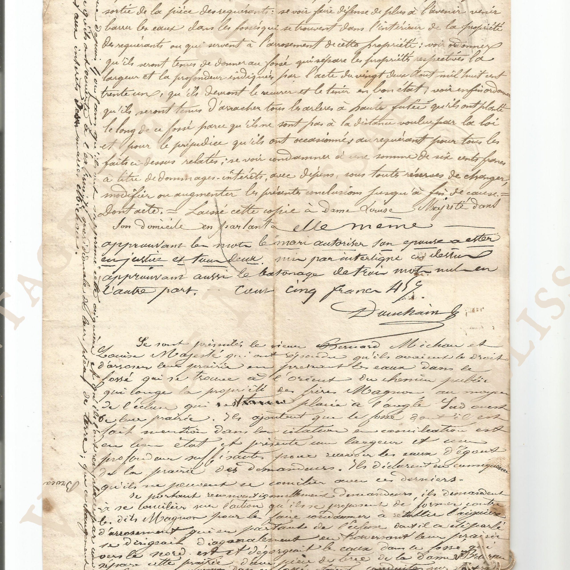 20 Assorted French Papers, Printable, Digital Download, Handwriting ...