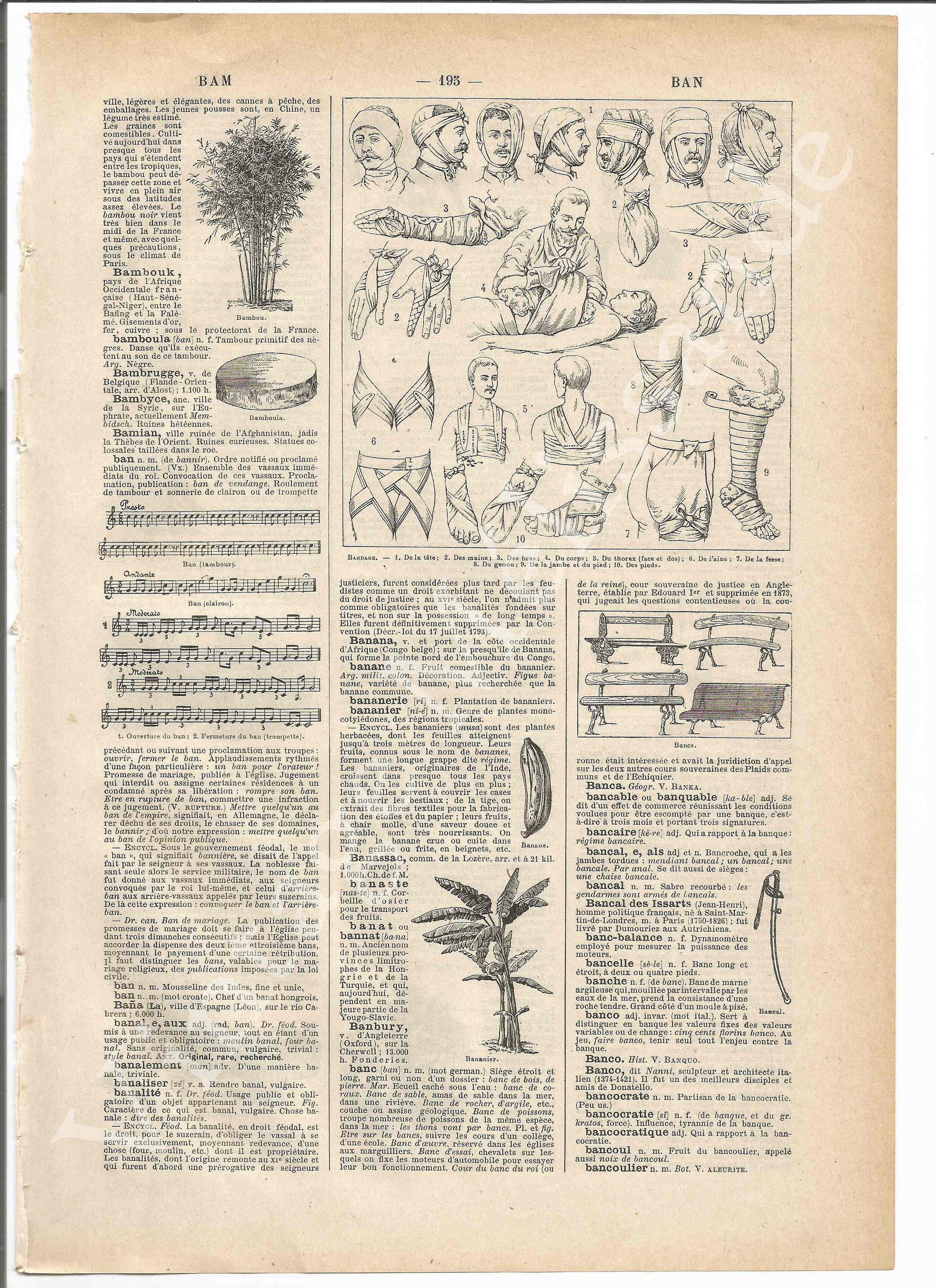 French Dictionary Pages, Letter B, Larousse, Alphabet, Printable ...