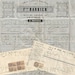 Large Bundle of French Receipts, 42 Pages, 1800s and Early 1900s ...