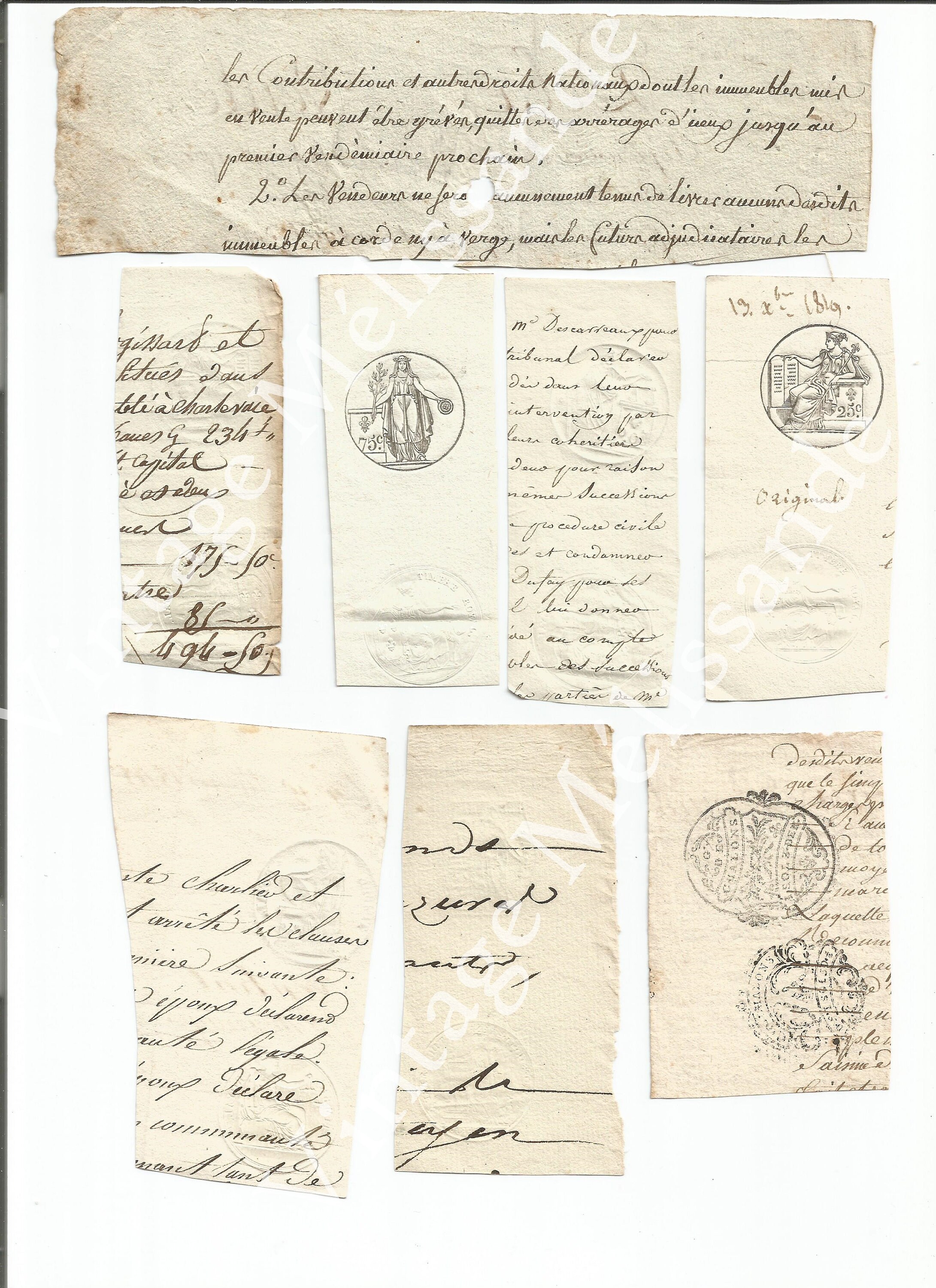 Printable Antique French Cachets 2, Stamps, Digital, Download, Ephemera ...