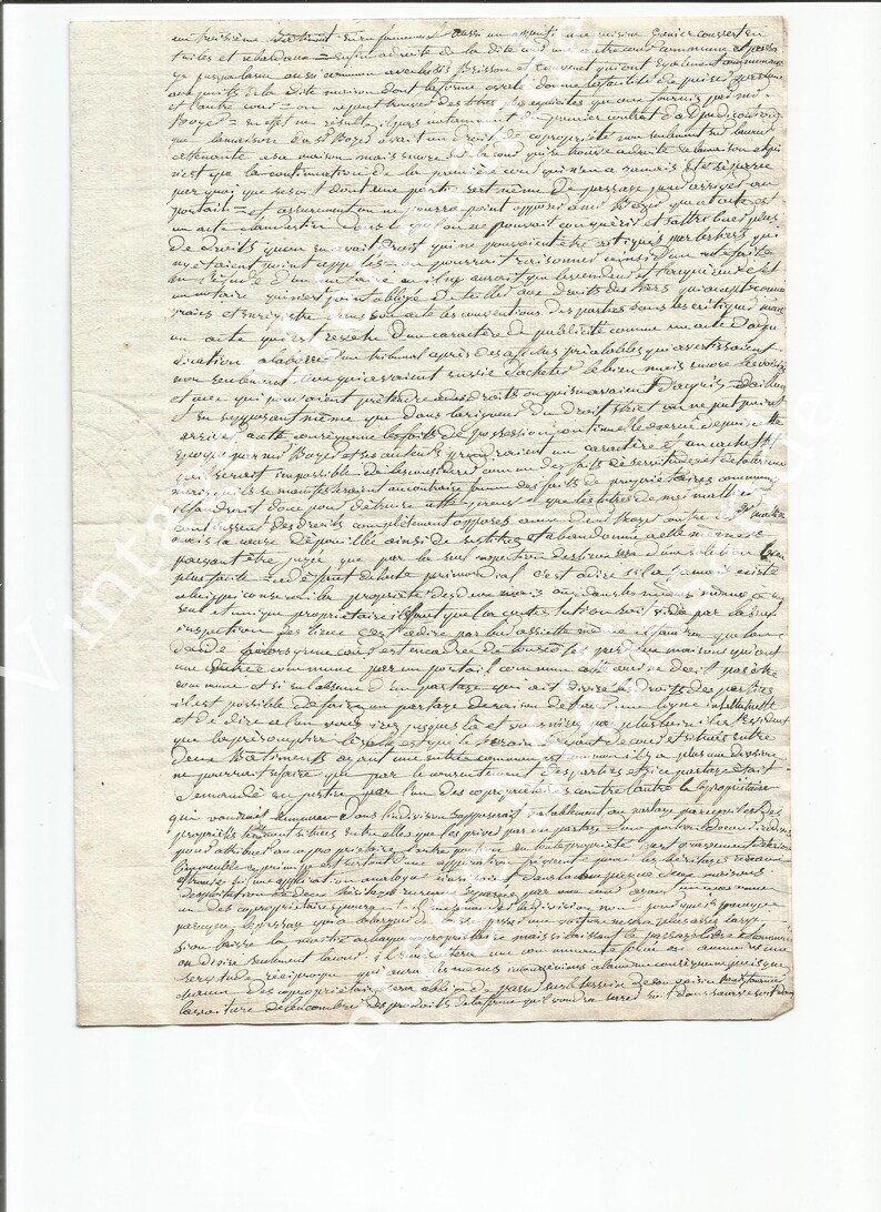 1839 French Paper, Printable, Vintage, Ephemera, Digital, Journals - Etsy