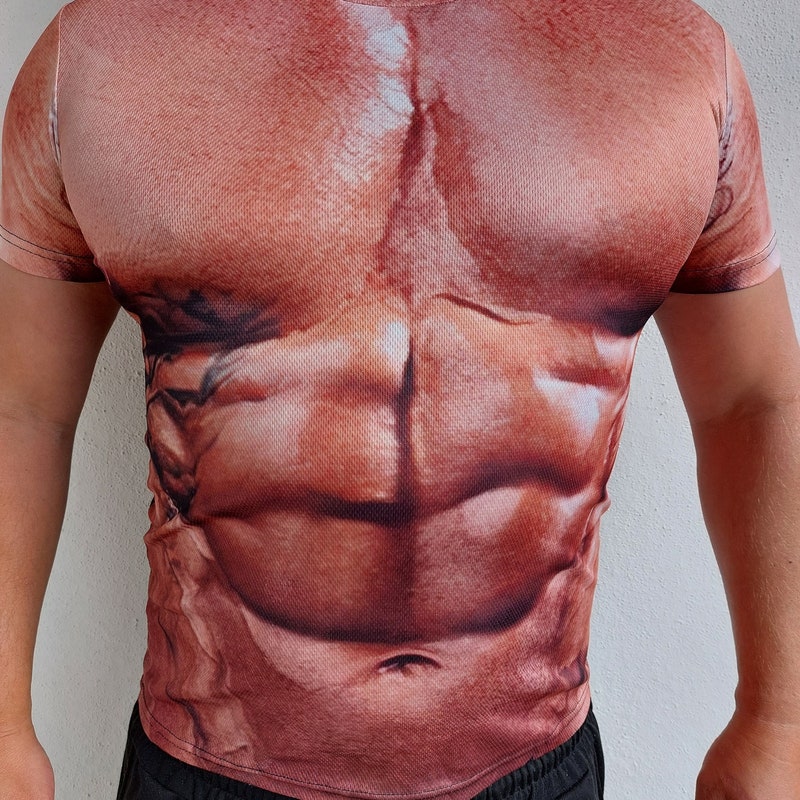 3d Muscle Shirt - Etsy